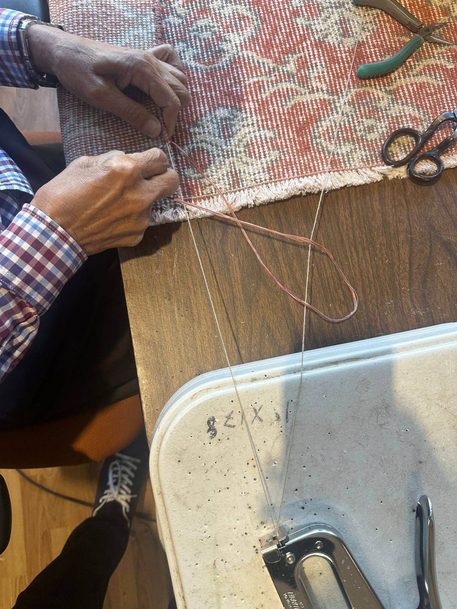 Rug binding San Rafael | Carpet binding |Carpet Serging | Rugs